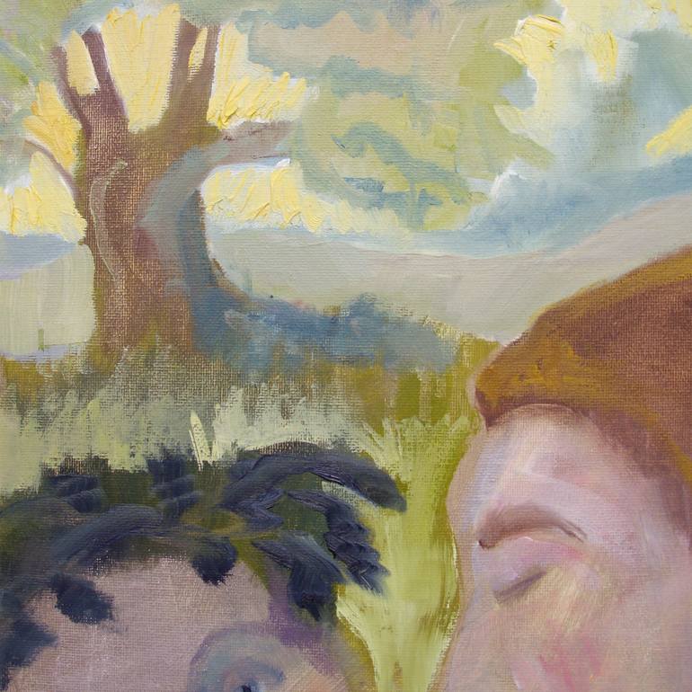 You all OK in there ? Painting by Bea Jones | Saatchi Art