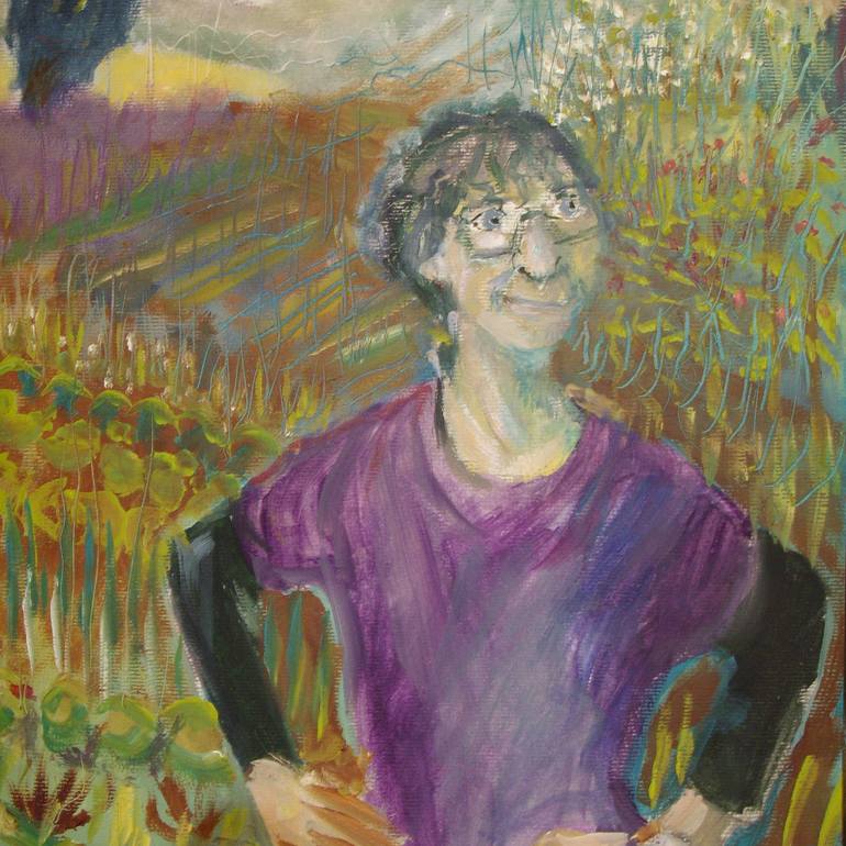 Children's author Jane Simmons Painting by Bea Jones | Saatchi Art