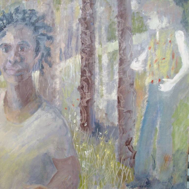 Where Were You ? Painting by Bea Jones | Saatchi Art