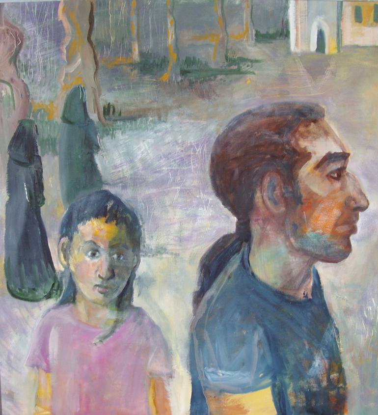 The Complexities of Racism Painting by Bea Jones | Saatchi Art