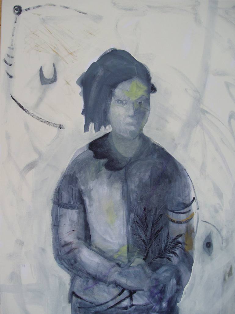 ENOUGH WHITEWASH Painting by Bea Jones | Saatchi Art