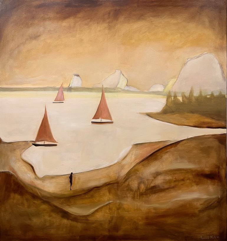 Japan Sea Painting by Romuald Musiolik | Saatchi Art