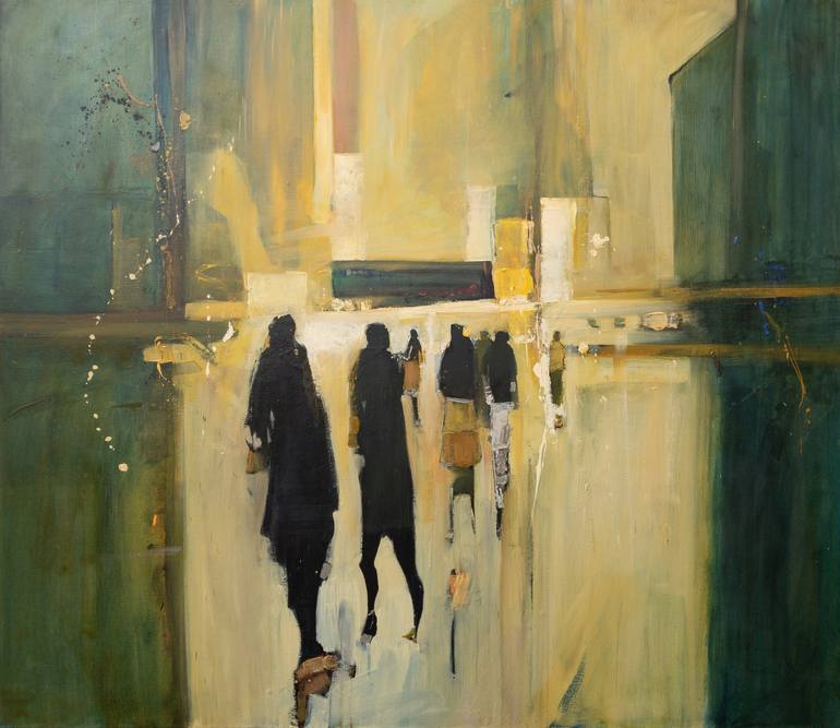 BRASILEO 1961 AND A MAN NAMED KAMEL Painting by Romuald Musiolik ...