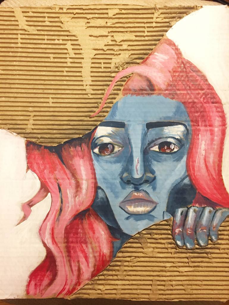 Alexithymia Painting by Mikayla Martinez | Saatchi Art