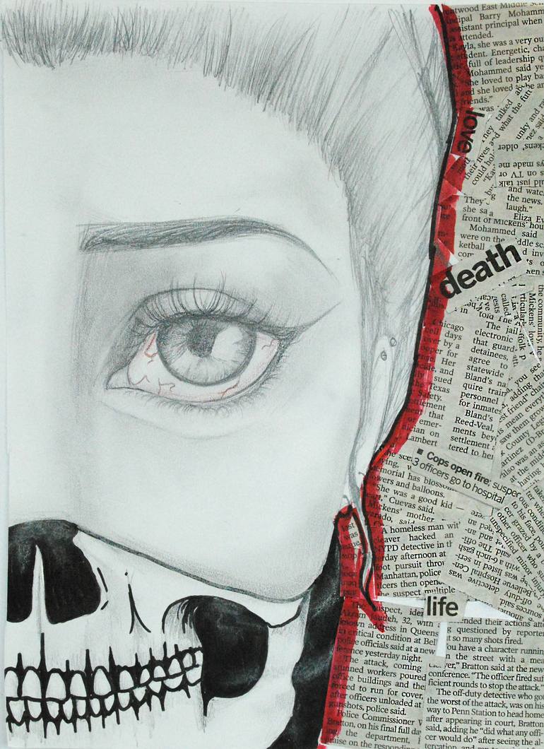 News Drawing by Mikayla Martinez | Saatchi Art