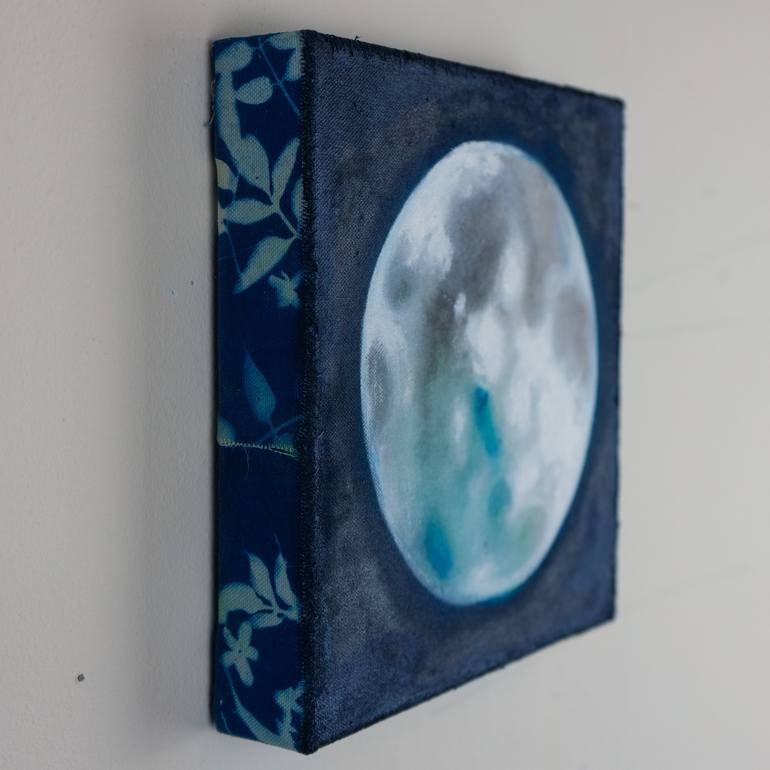 Under a blue moon Painting by Ashleigh Trim | Saatchi Art