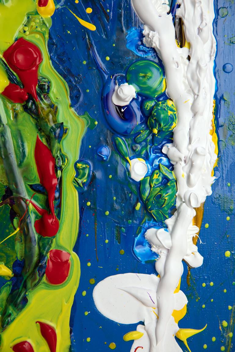 Jumpin' Jack Flash, It's A Gas! Painting by Tom Bushnell | Saatchi Art