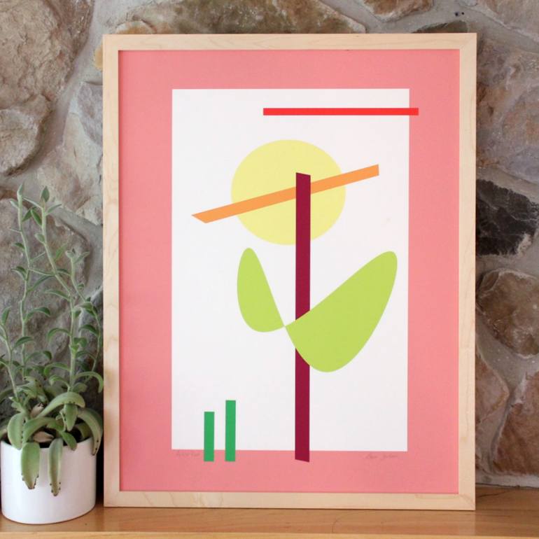 Fleur - Limited Edition 1 of 100 Printmaking by Karin Jordan | Saatchi Art