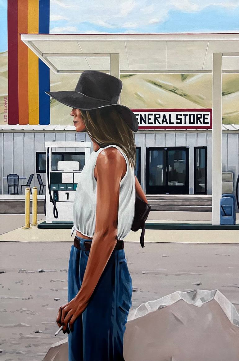 Going Places Painting by Liz Slome | Saatchi Art