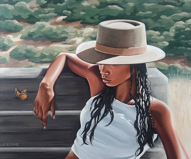 Passing Through Painting by Liz Slome | Saatchi Art