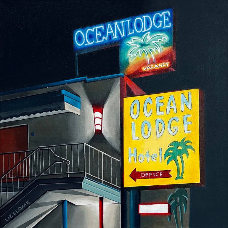 Friday Night Painting by Liz Slome | Saatchi Art