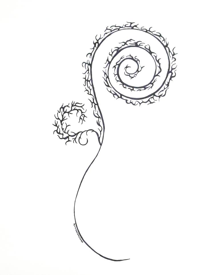 Awakening Drawing by Dorota Anna Undrych | Saatchi Art