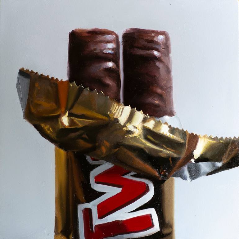 Twix Painting by James Zamora | Saatchi Art