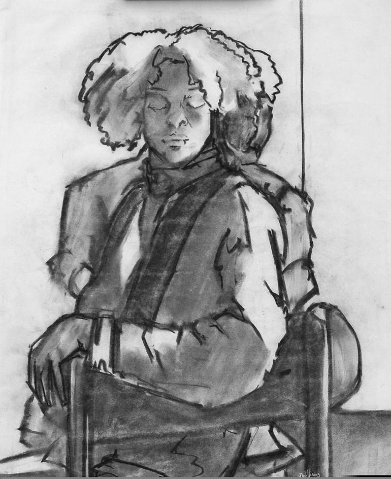 Figure Drawing I Drawing by Jason Williams | Saatchi Art