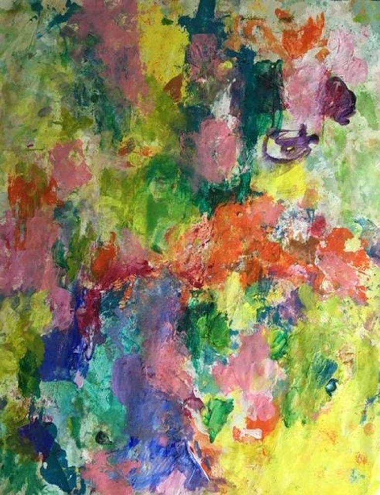 Ode to Audrey Painting by Toni Mcnulty | Saatchi Art