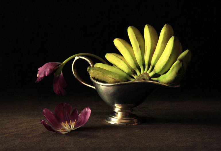 Bananas with Tulip - Limited Edition 1 of 15 Photography by Julia Sent ...