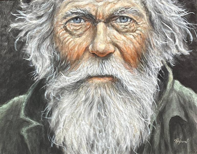 MOONSHINER Painting by DALE RAYBURN | Saatchi Art