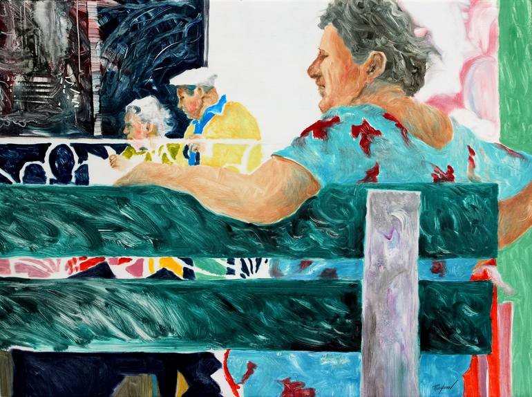 IN THE SHADE Printmaking by DALE RAYBURN | Saatchi Art