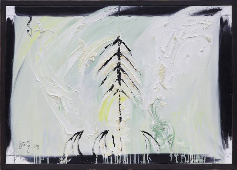The Angel of Ishim II Painting by Silvije Petranovic Bartch | Saatchi Art