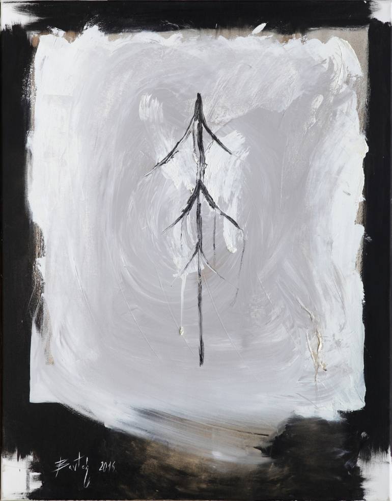 Angel of Ishim No5 Painting by Silvije Petranovic Bartch | Saatchi Art