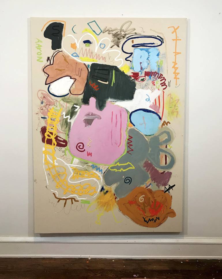 It was Halloween night, I guess that makes it alright Painting by Aaron ...