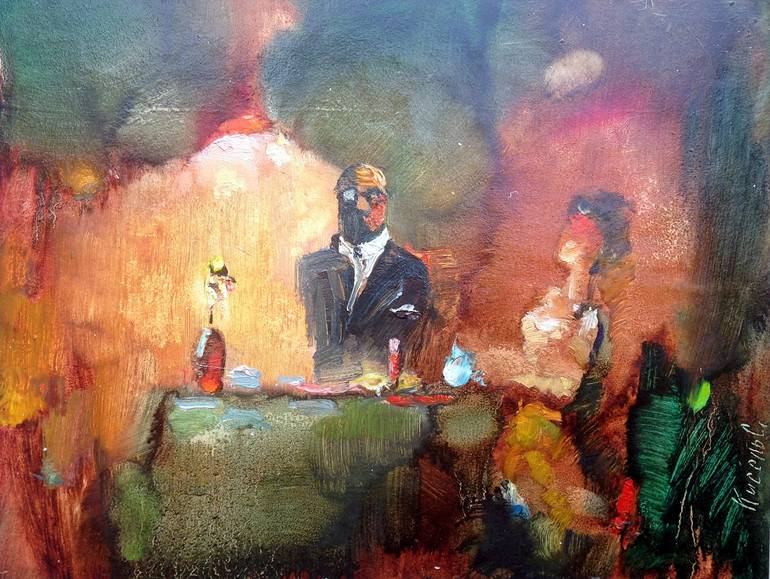 Visitor Painting by Sergey Kisel | Saatchi Art