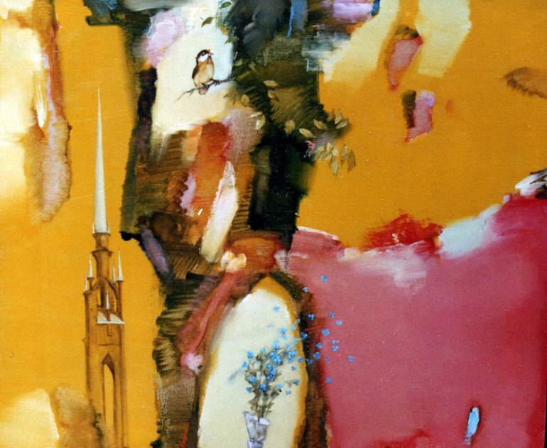 City Air Painting by Sergey Kisel | Saatchi Art