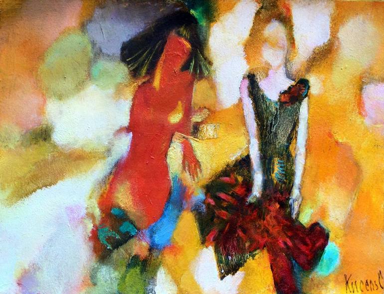 Pachanga Painting by Sergey Kisel | Saatchi Art