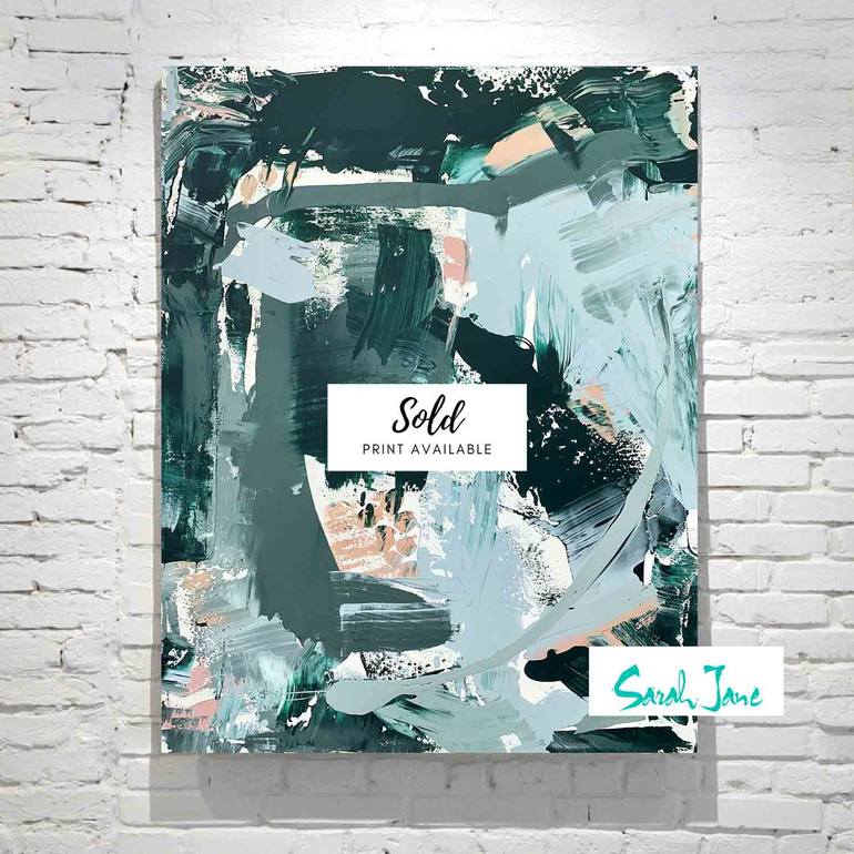 Another Day in Paradise II | 2021 Painting by Sarah Jane from Modern ...