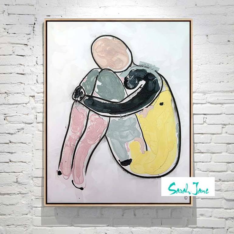 Bodyline Bold VIII | 2022 - Grateful Woman Painting by Sarah Jane from ...