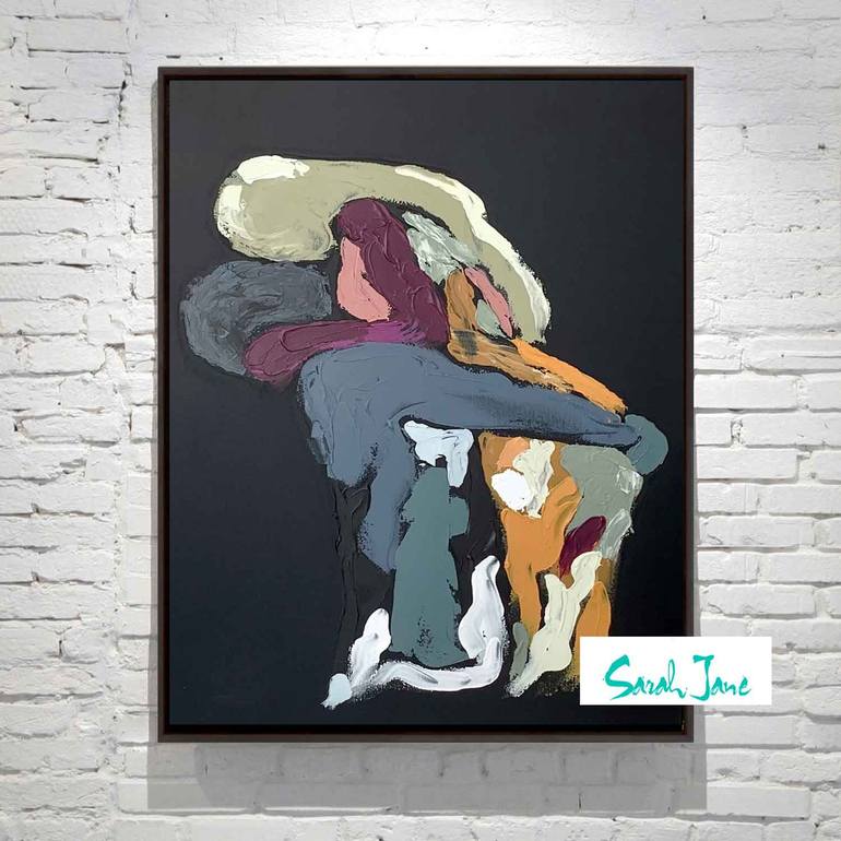 Body Bloom VI | 2022 Painting by Sarah Jane from Modern Detail By Sarah Jane | Saatchi Art