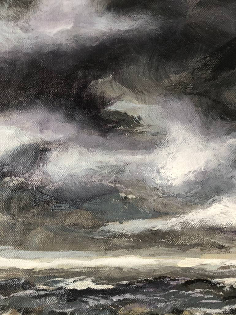 Dark and Stormy Painting by Jennifer Swoyer | Saatchi Art