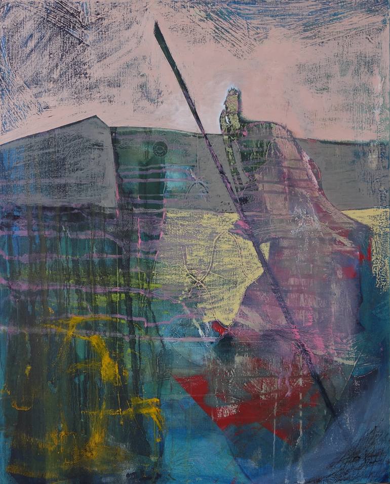 LA RAFT Painting by clive manuel | Saatchi Art