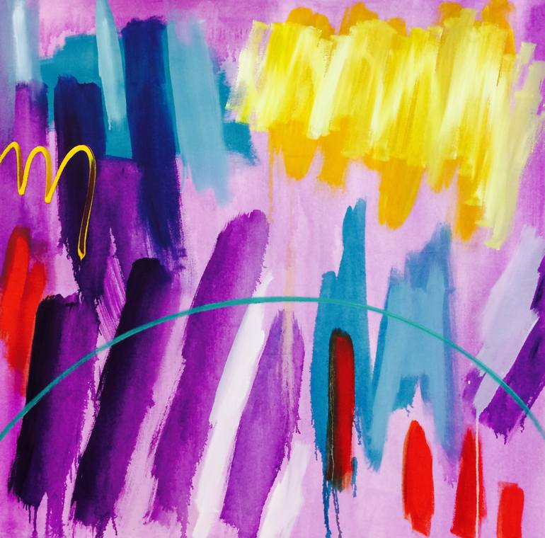 Urban Surrender Painting by Jemma Day | Saatchi Art