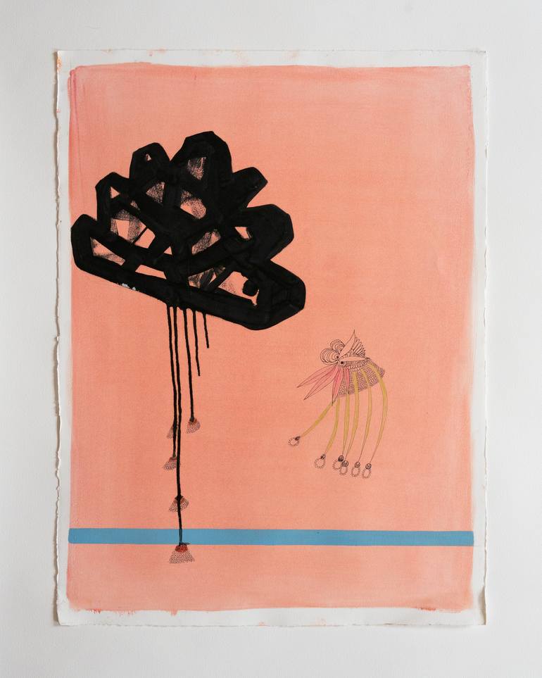 Making Friends Painting by gail winbury | Saatchi Art