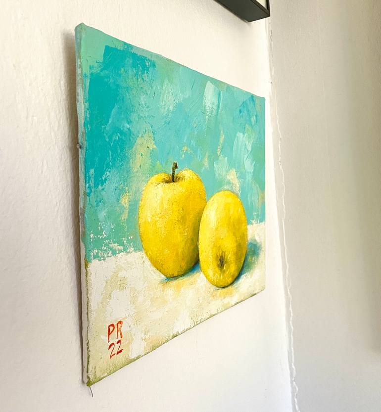 Golden Delicious Painting by Patrik Rytikangas | Saatchi Art