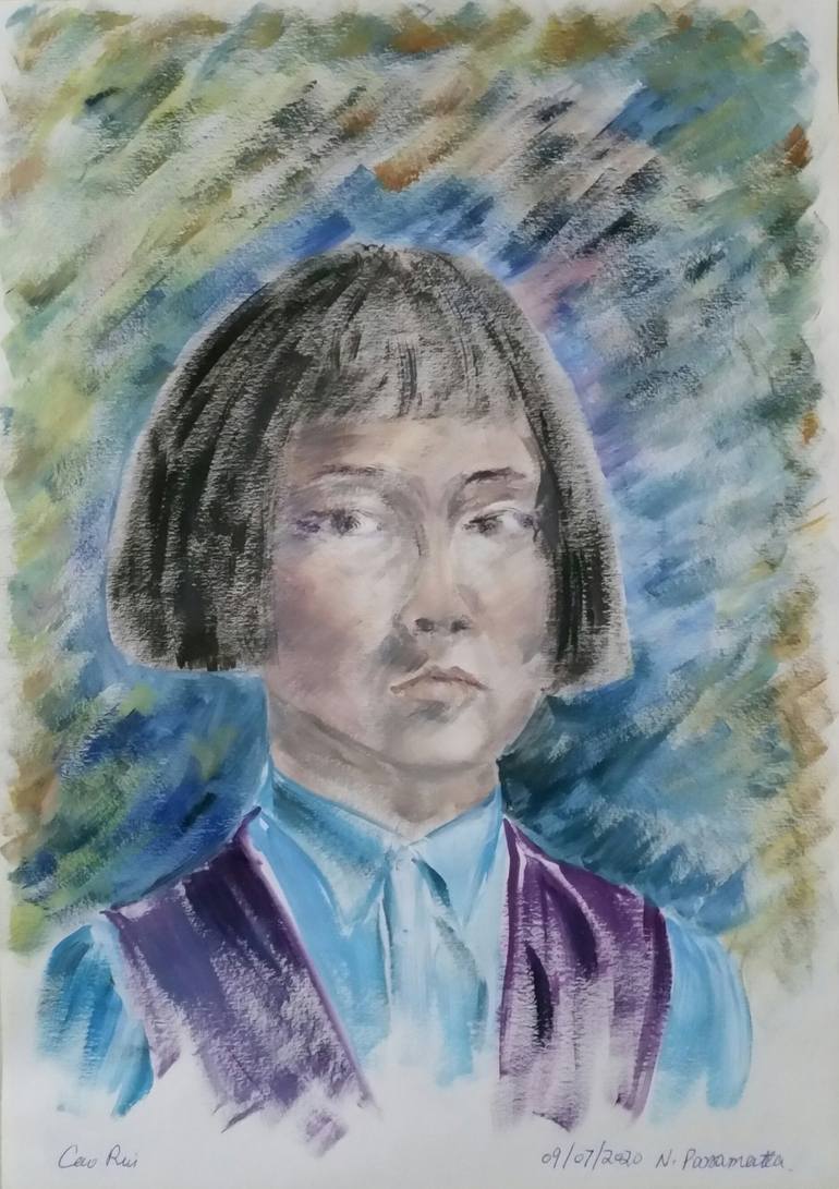 The Real Me Painting by Rui Cao | Saatchi Art