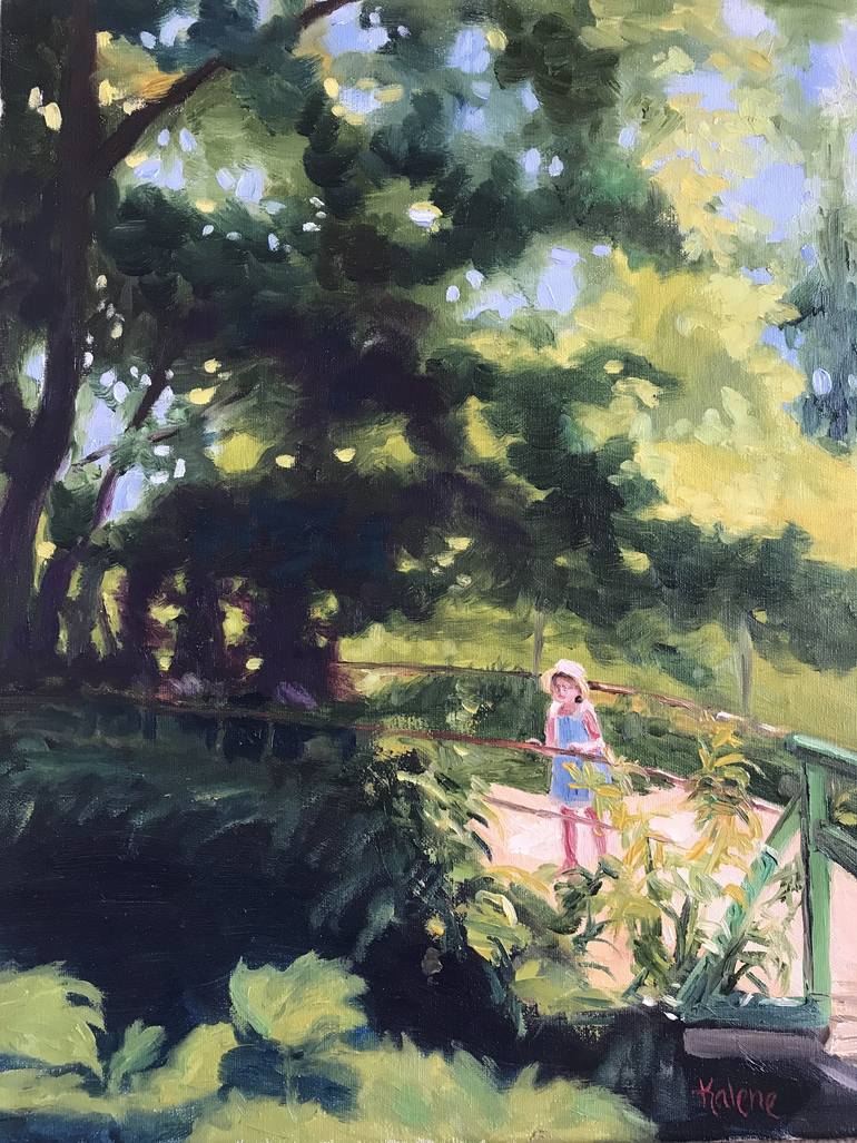 On The Path Painting by Kalene Walker | Saatchi Art