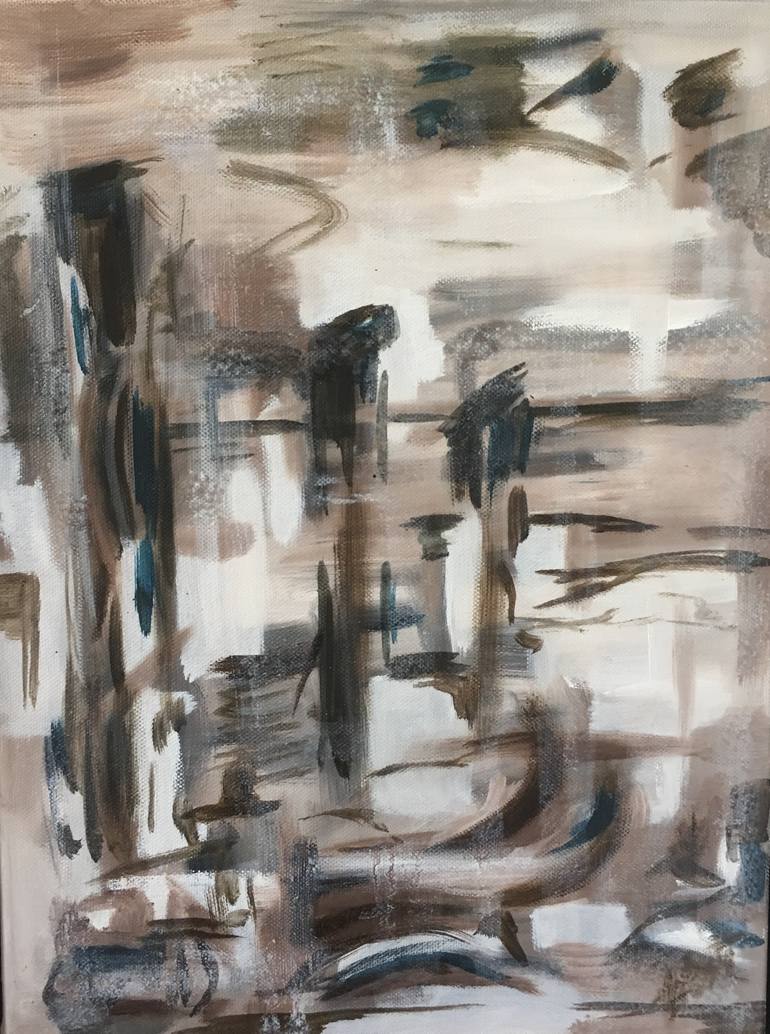 Water Rising Painting by Zoe Martin | Saatchi Art