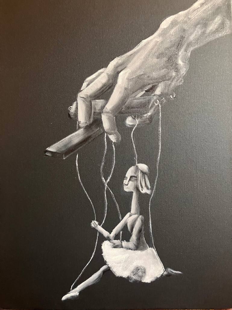 Puppet master Painting by Cornelie Wolff | Saatchi Art