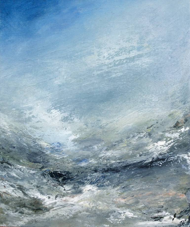 Turbulence Painting by Janice Rogers | Saatchi Art