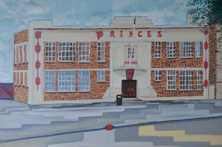 Princes Canning Factory Painting by Melissa Pentney | Saatchi Art