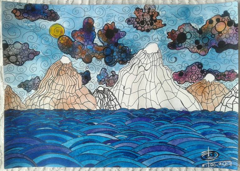 Watercolor Painting by Roma Sulzhyk | Saatchi Art