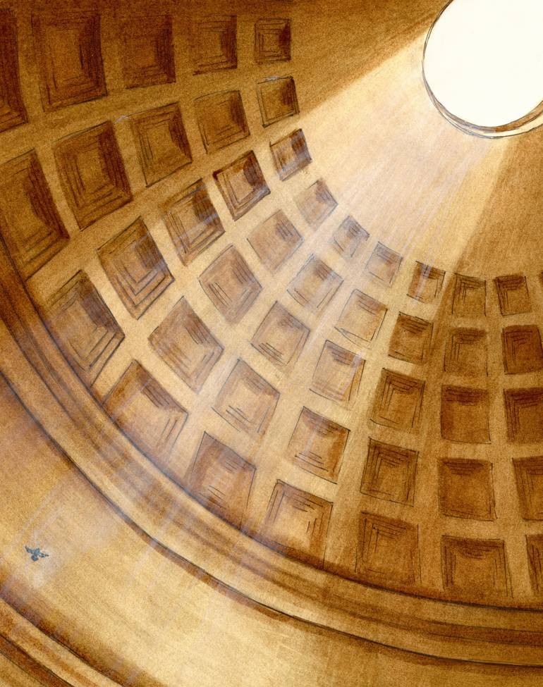 Double Vision Drawing by Deborah Kennedy | Saatchi Art