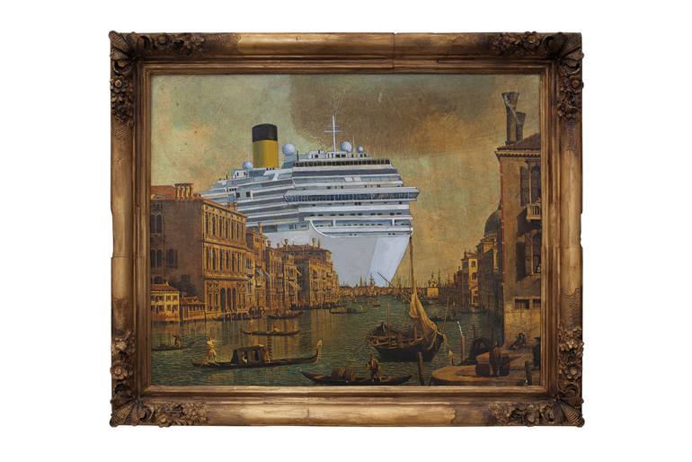 venezia Painting by Ciro Amos Ferrero | Saatchi Art