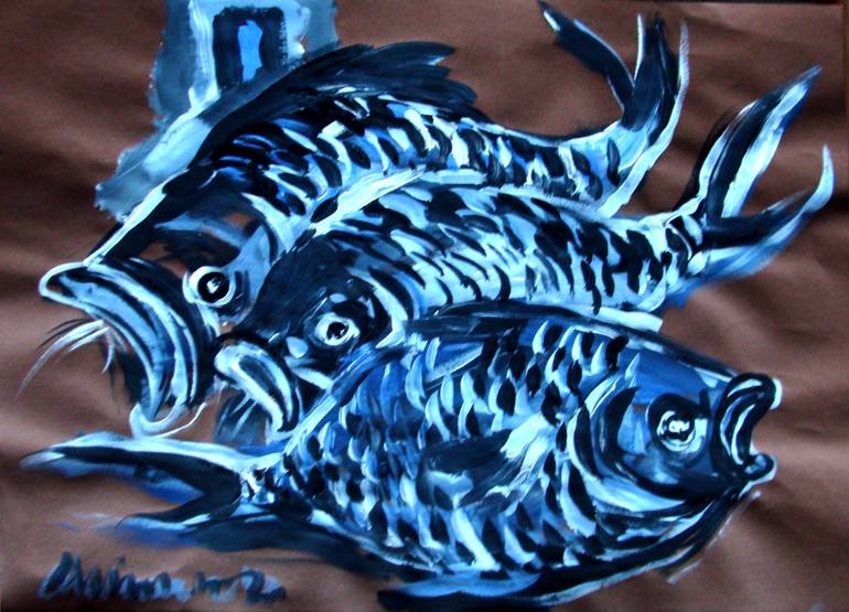 screaming Drawing by Aligholi Mardani | Saatchi Art