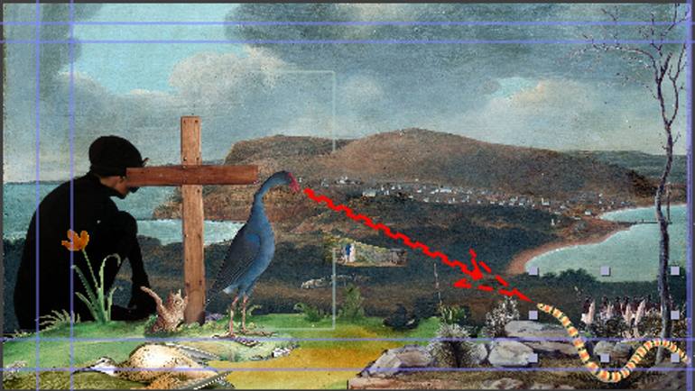 Invasive Species Collage by Max Sharam | Saatchi Art