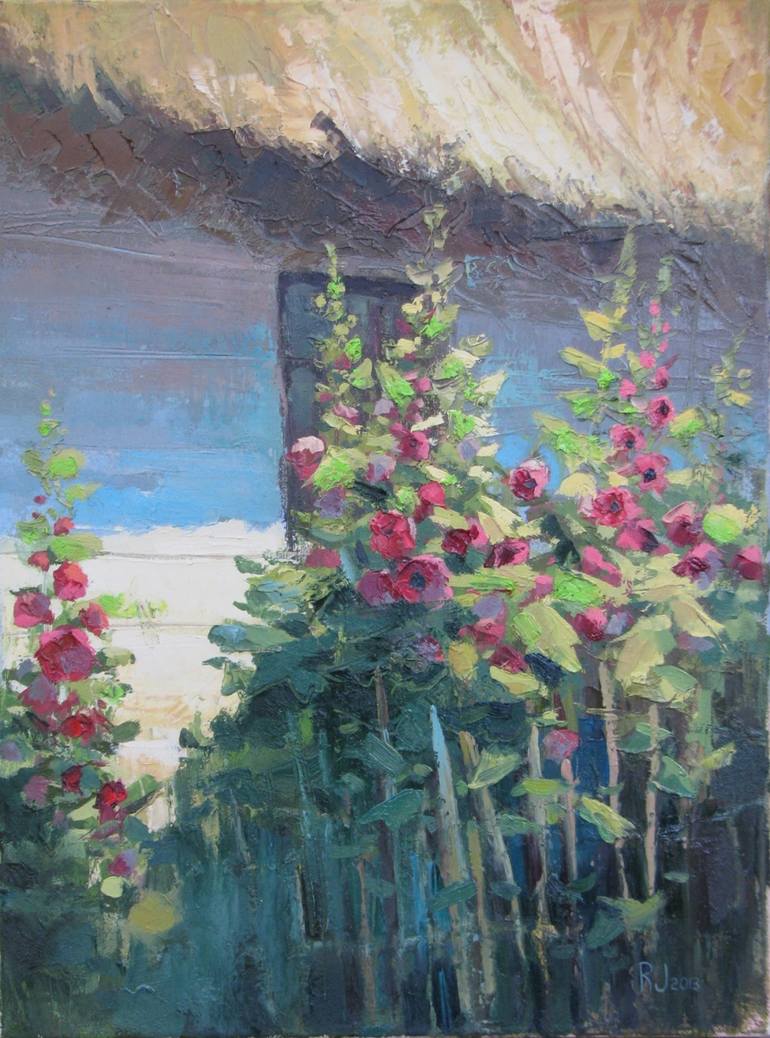 Mallow Painting by Jura Riabyi | Saatchi Art