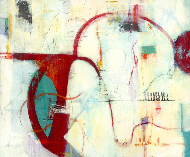 Searching for Englightenment Painting by Marion Hedger | Saatchi Art