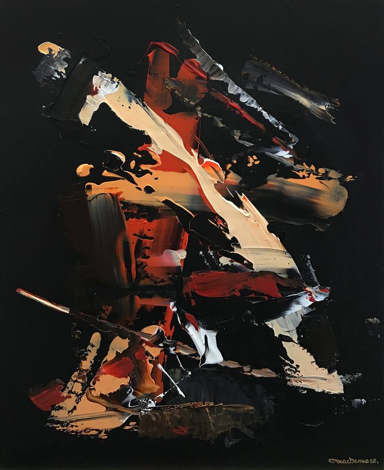 From series Colors of subconscious №39 Painting by Evgeniy Tkachenko | Saatchi Art